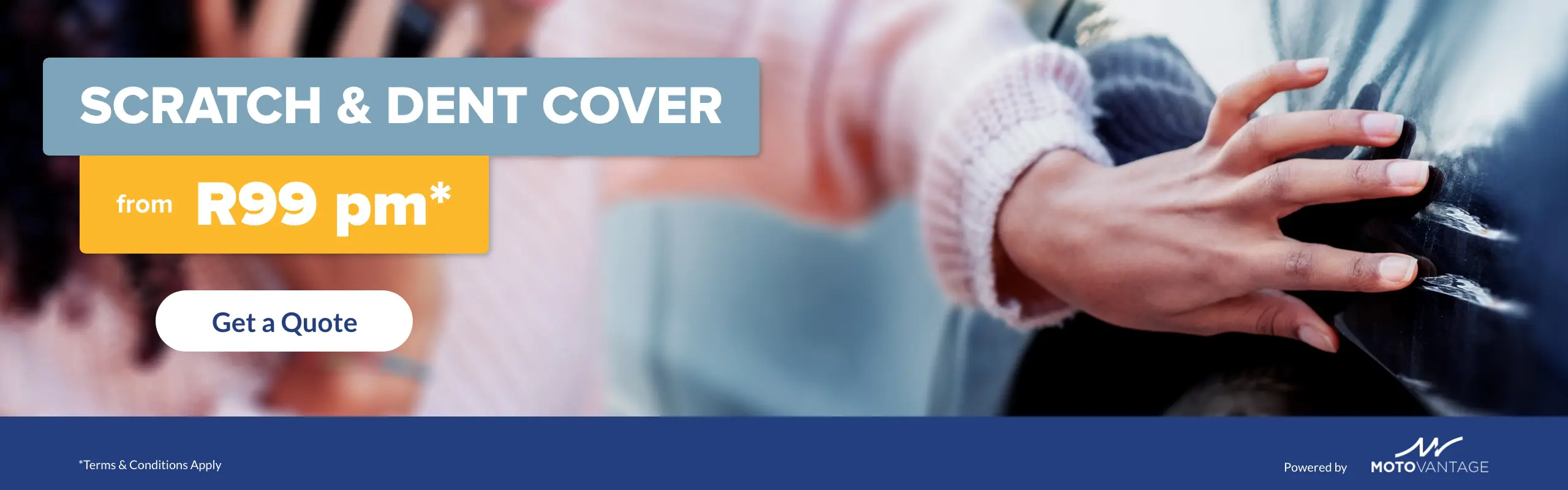 Vehicle Scratch & Dent Cover from R99 pm* | Citton Cars